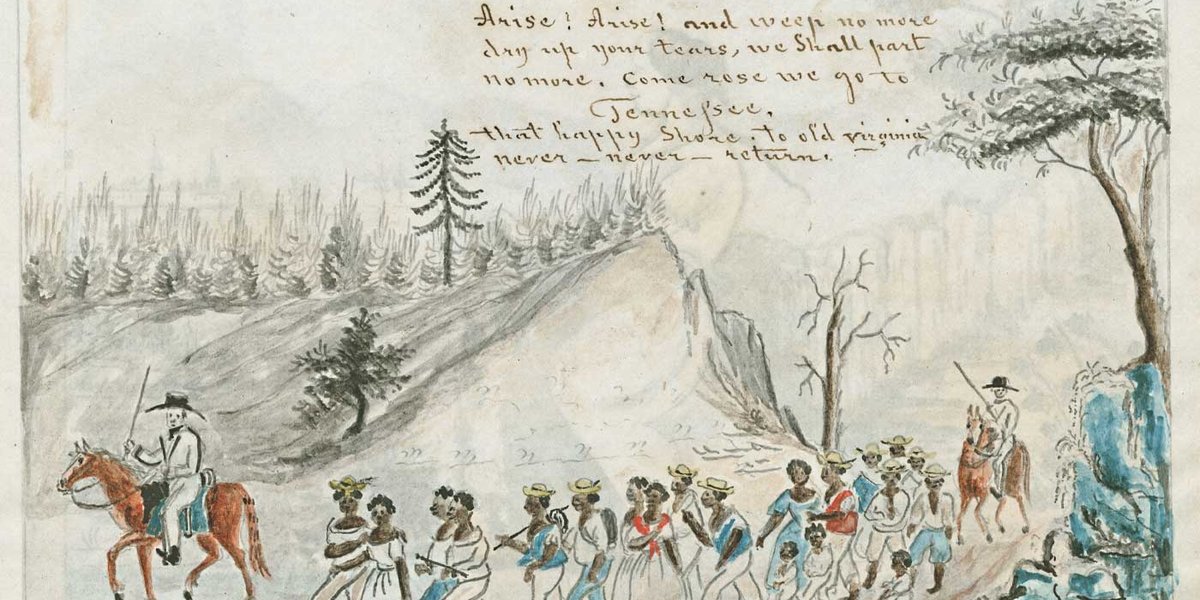 A Rare Rendering Showing Treatment of the Enslaved